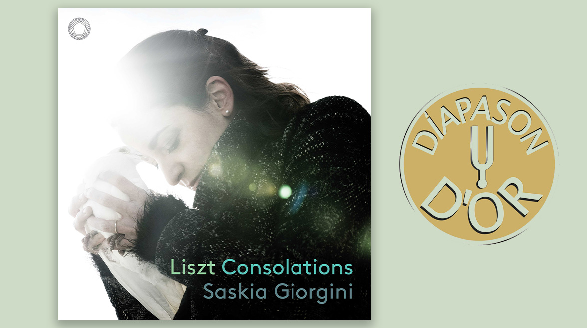 'Consolations' from Saskia Giorgini awarded Diapason d'Or - Pentatone